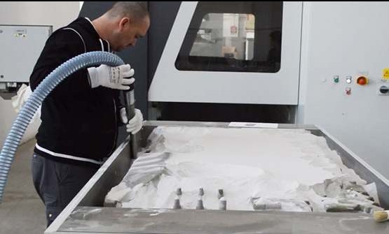 Industriële stofzuigers voor additieve productie | Delfin